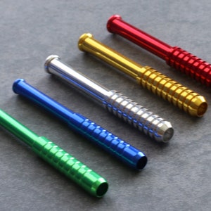 3 Metal One Hitter Dugout Bats Smoking Pipes - Etsy