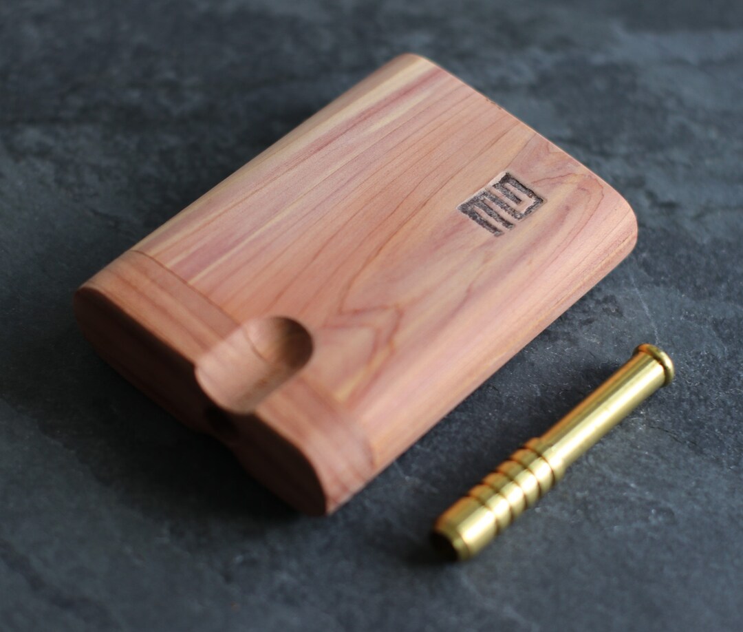 Tennessee Cedar Dugout & One Hitter Pipe-handcrafted American Made ...