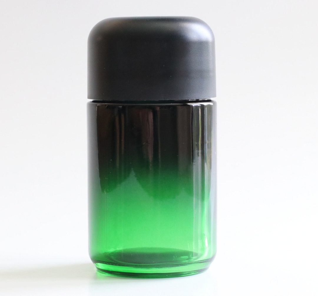 4" Glass Stash Jar-110ml- Smell Proof-child Proof Lid-safe and Secure ...