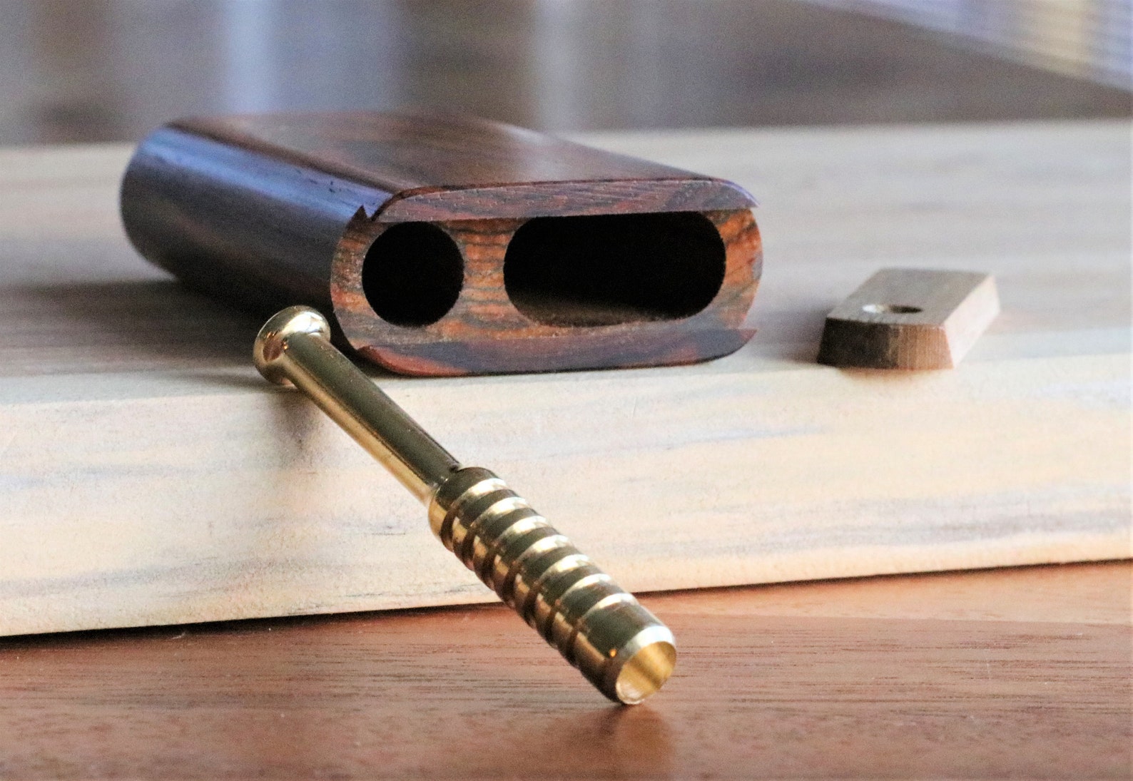2 & 3 Brass One Hitter Bats Solid Brass Lasts a Lifetime-yes-these Are ...