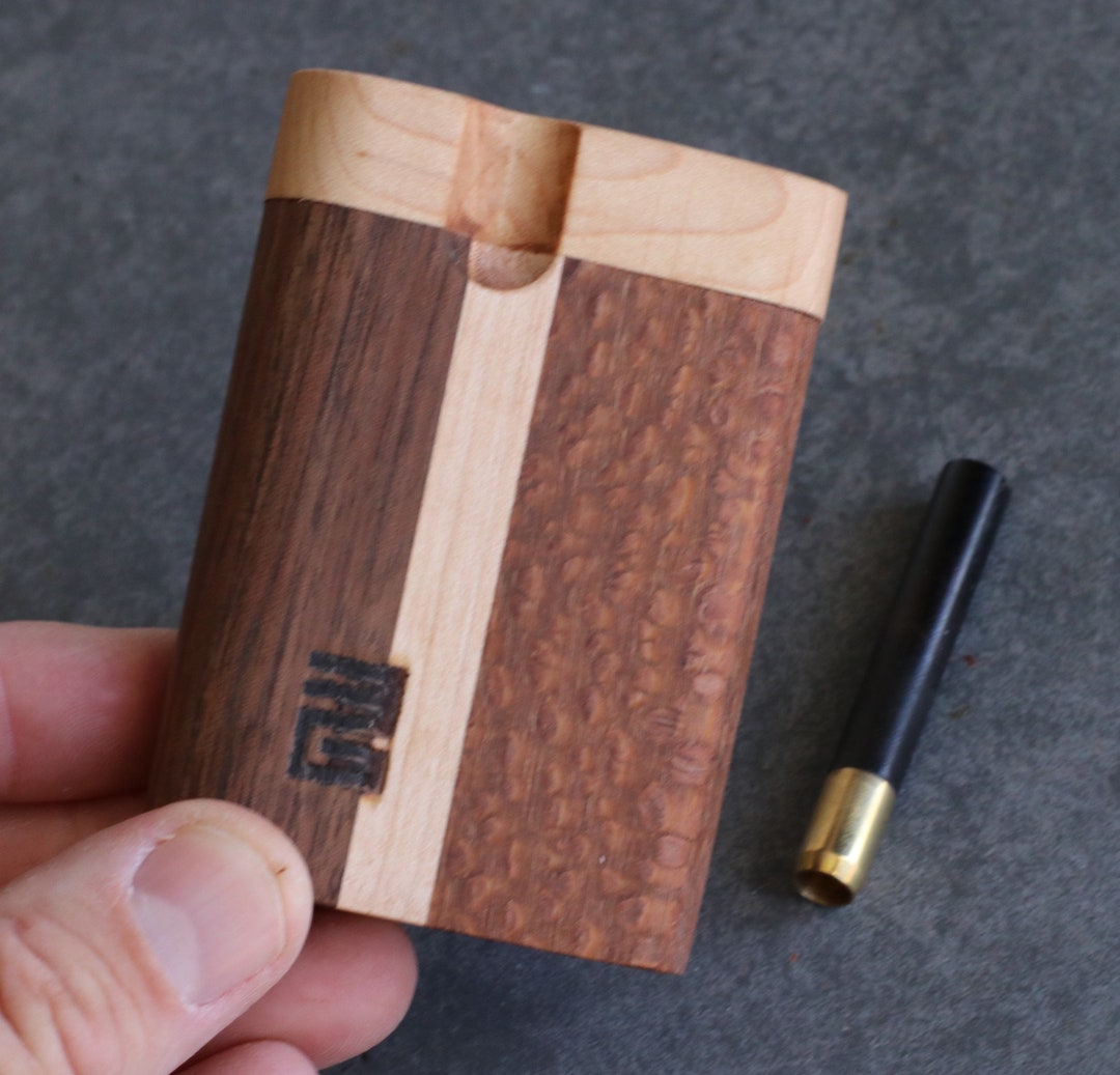 3rd Grain Handcrafted Dugout-tri-grain Stash Box functional - Etsy