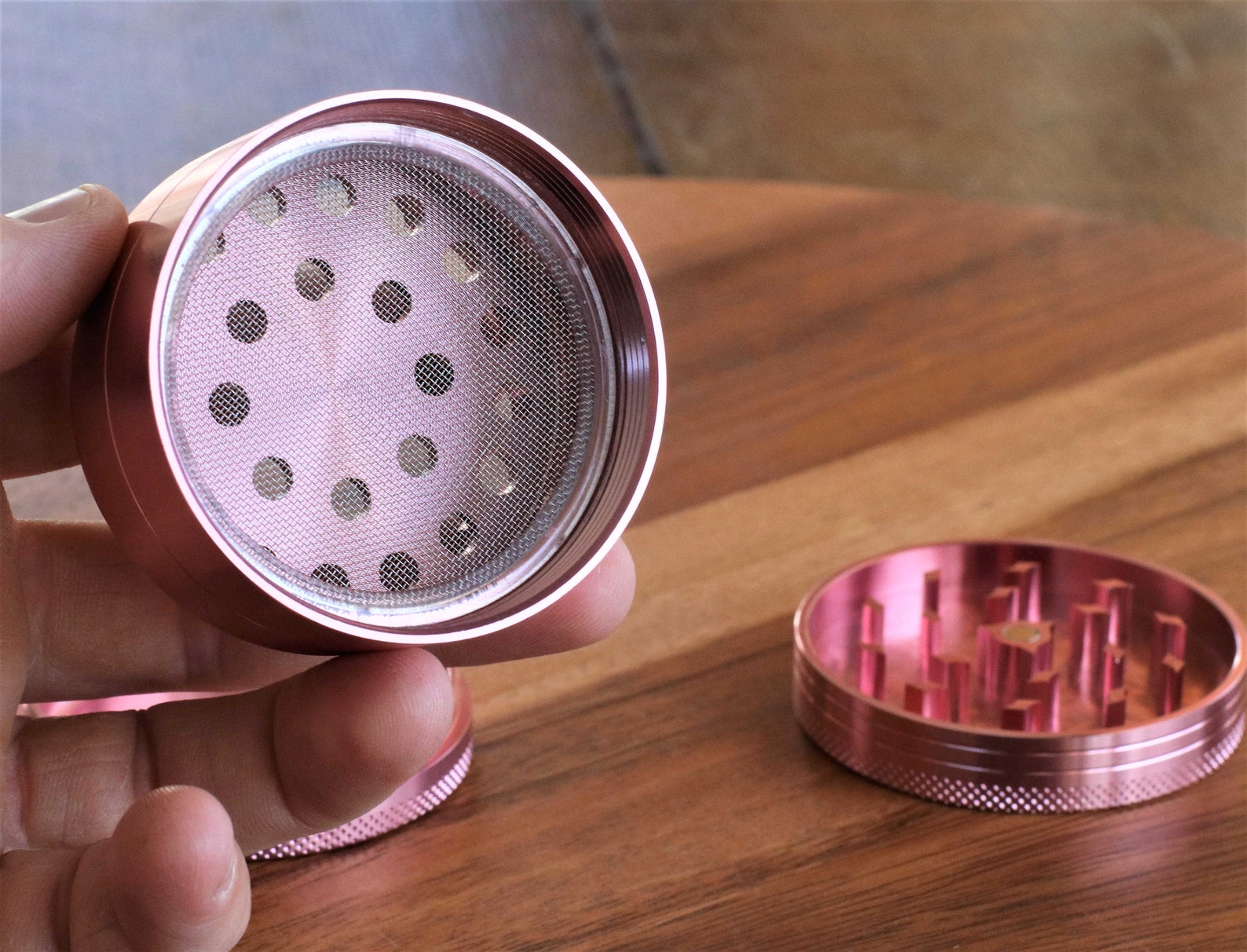 The Pink Collection Pink 2.5 Herb Grinder & 4 - Etsy