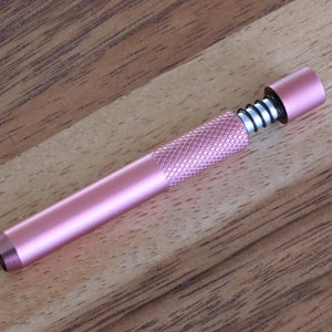 Pink Herb Grinder Set: 2.5" Grinder & Spring Loaded One Hitter - Etsy