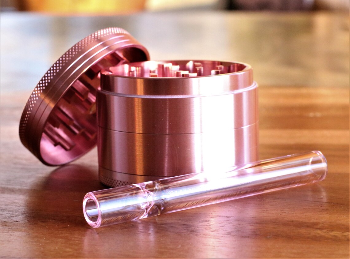 The Pink Collection Pink 2.5 Herb Grinder & 4 - Etsy