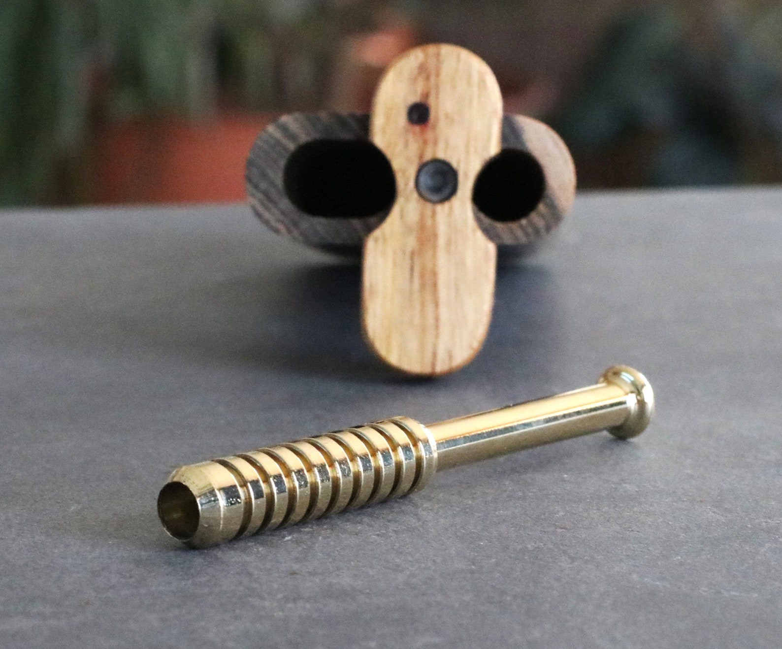 2 & 3 Brass One Hitter Bats Solid Brass Lasts a Lifetime-yes-these Are ...