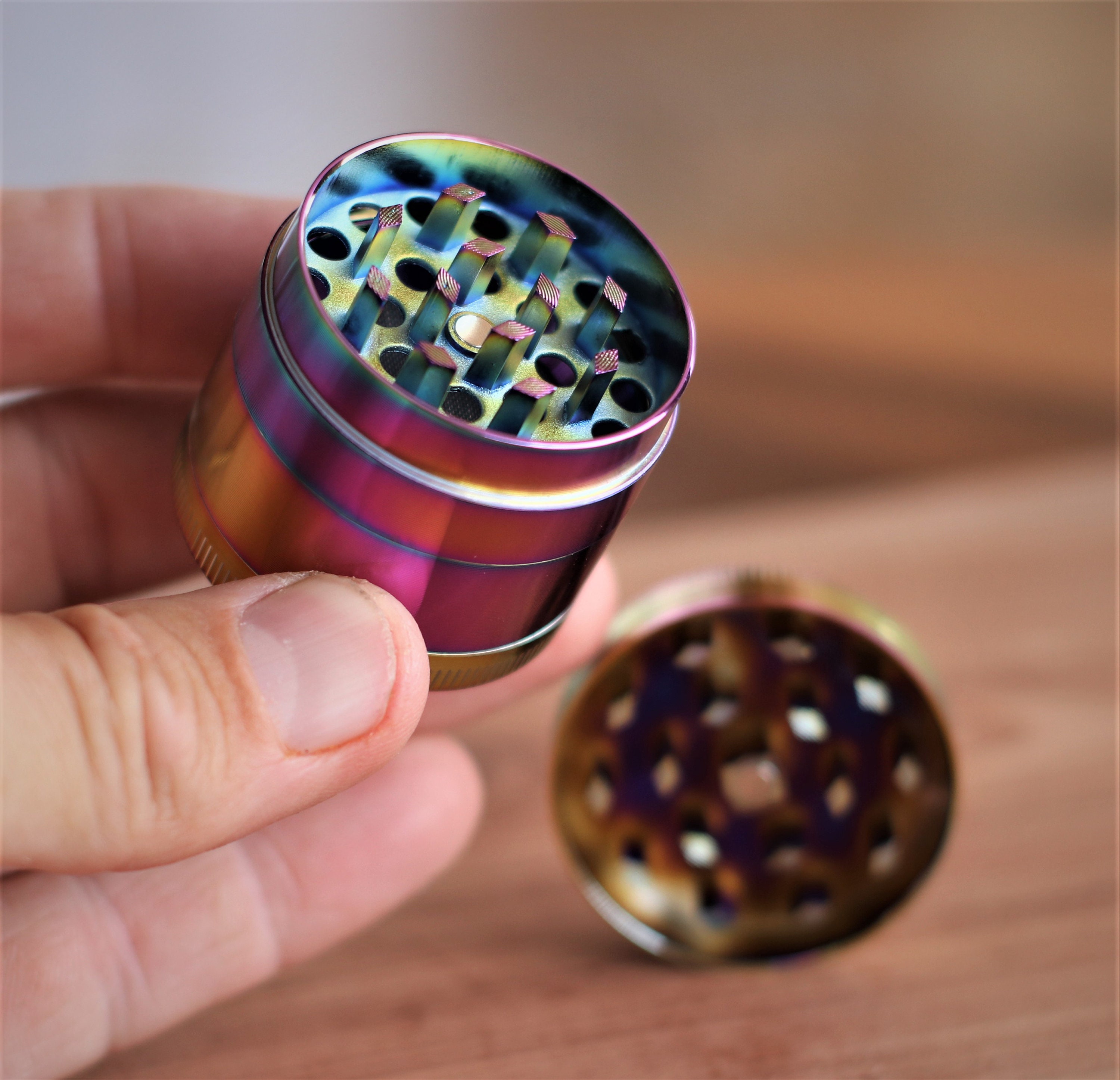 Mini Rainbow Grinder 1.5 RBG Small yet Effective 4 Pc - Etsy
