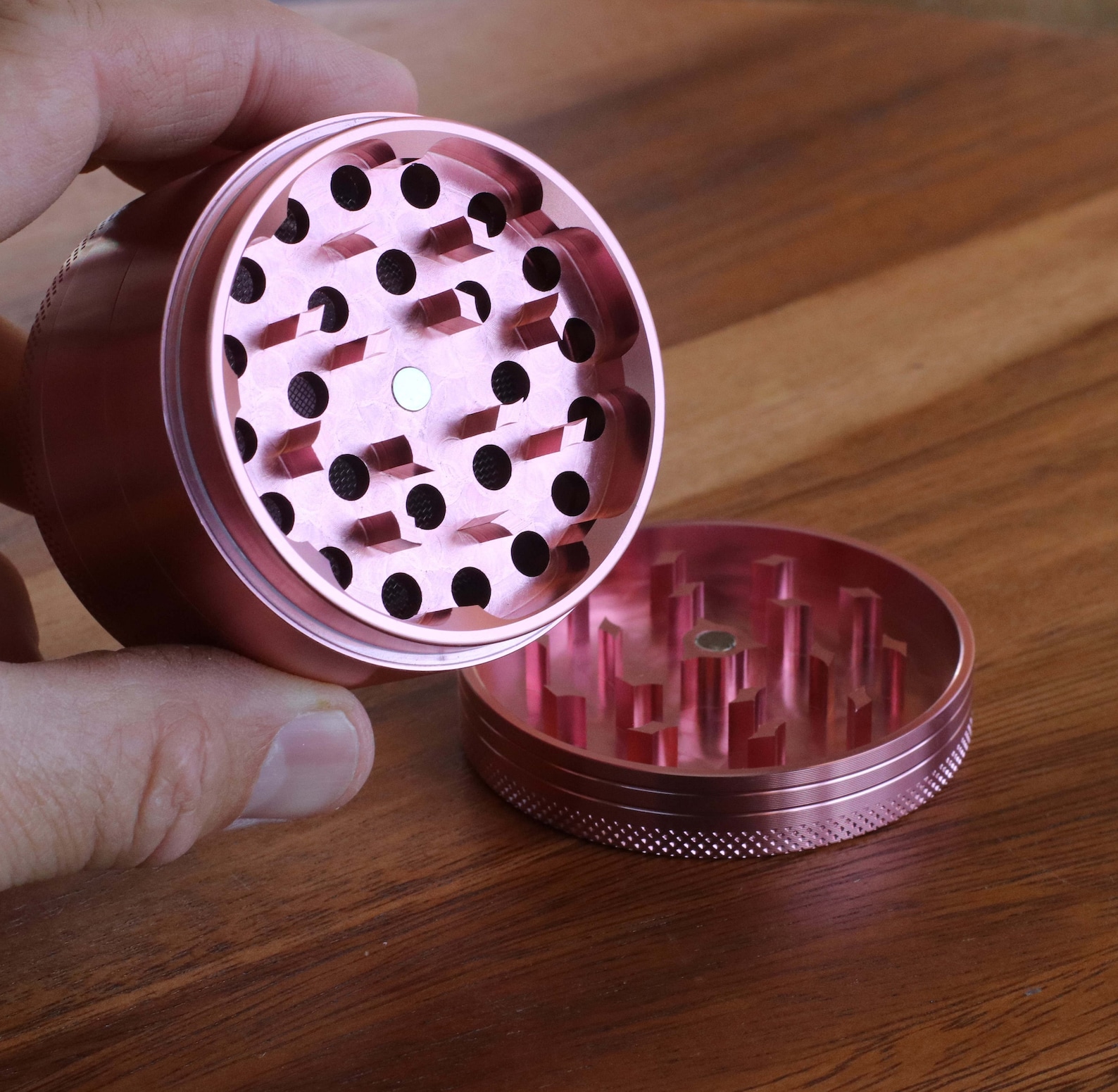 The Pink Collection Pink 2.5 Herb Grinder & 4 - Etsy