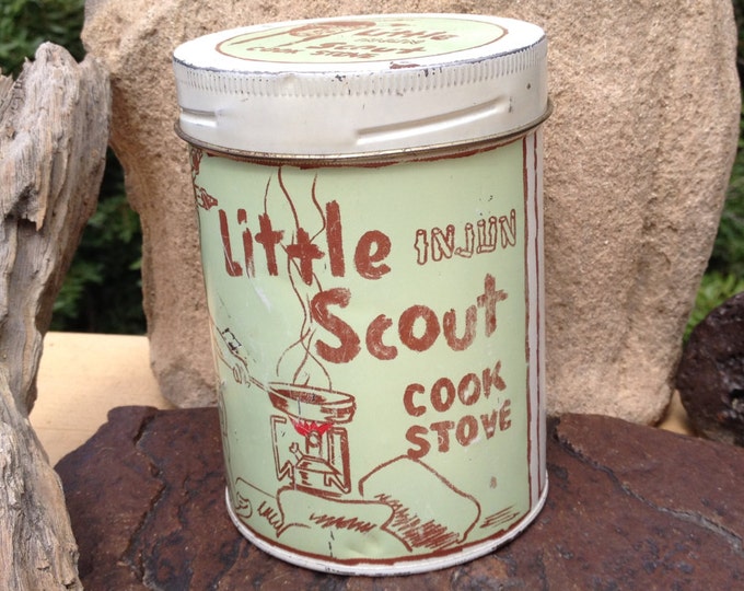 Vintage Camp Stove, RARE Little INJUN SCOUT Cook Stove, 1950s Camp ...