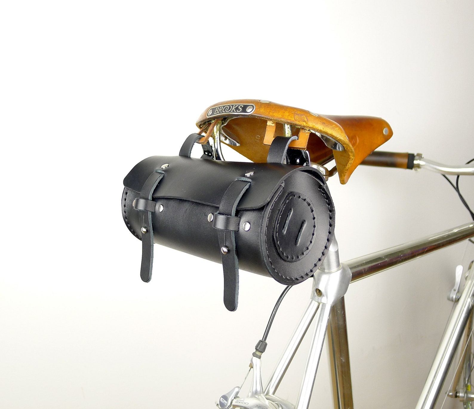 Leather Bicycle Frame Bag Saddle Bag Bike Bag Bicycle Tool - Etsy