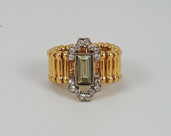 Crystal Stretch Rings - Etsy