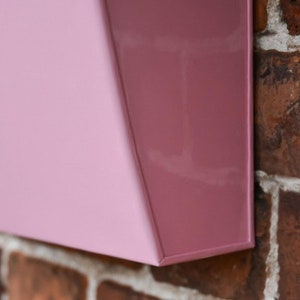 Pale Pink Contemporary Lockable Post Box/ Fun Pink Home and - Etsy