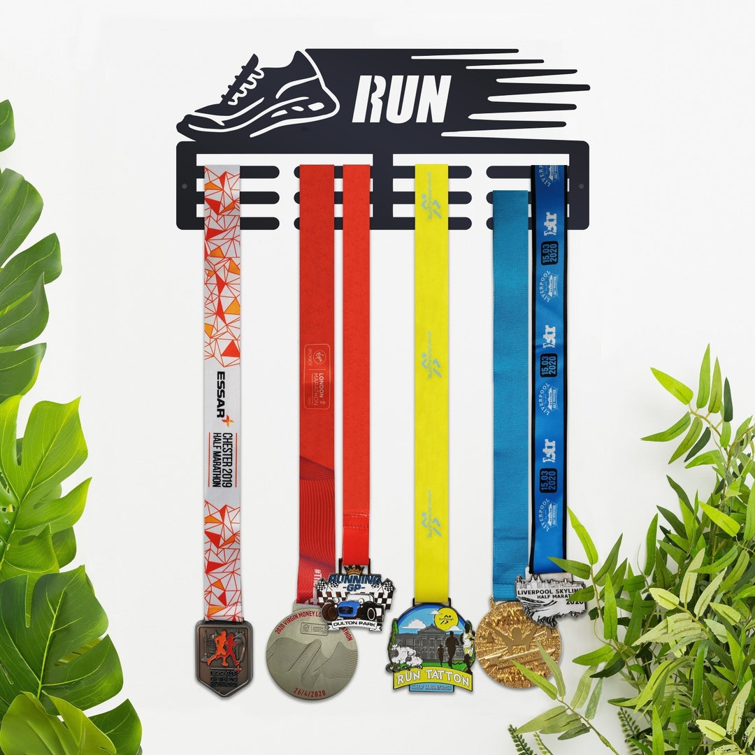 Running Trainer Sports Medal Hanger/ Runners, Athletes, Sports, Racing ...