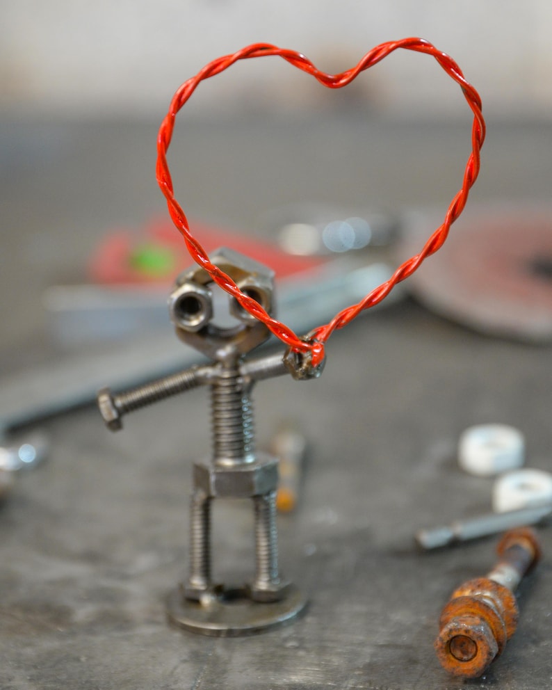 Recycled Metal Parts Heart Scrap Metal Sculpture, Welded Art - Etsy UK