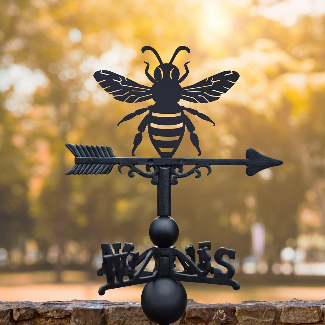 Bumble Bee Weathervane/ Bee, Nature Outdoor Eco Lovers/ Garden ...