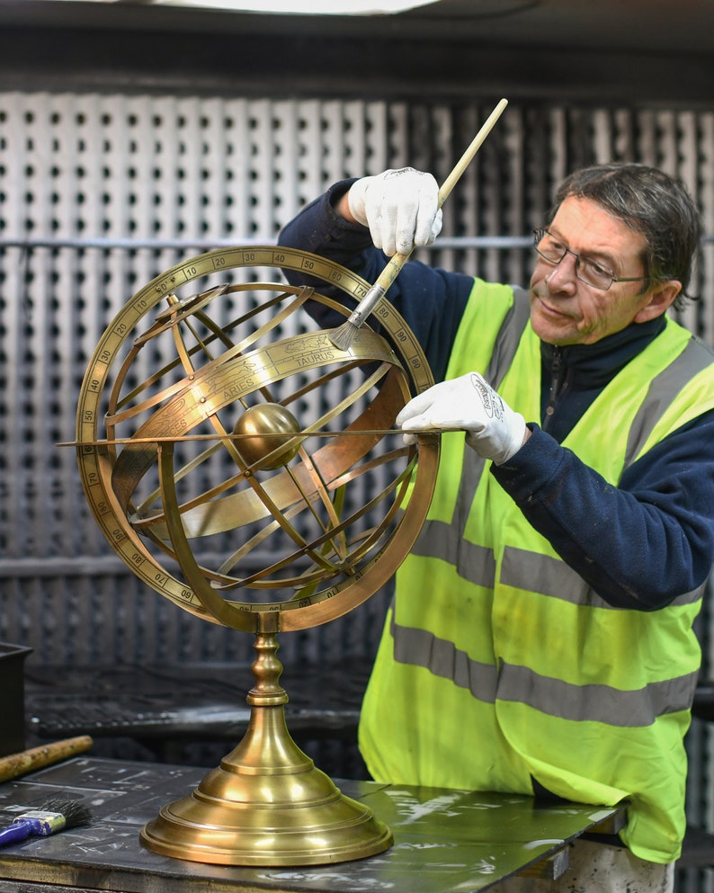 Hand Cast Armillary Sundial (three Sizes Available) Sundial - Etsy UK