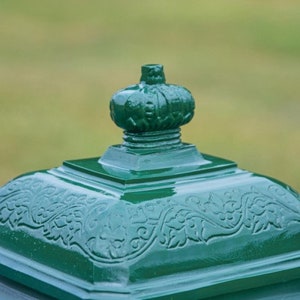 Woodland Ivy Green Camden Deluxe Free Standing Post Box/ - Etsy UK