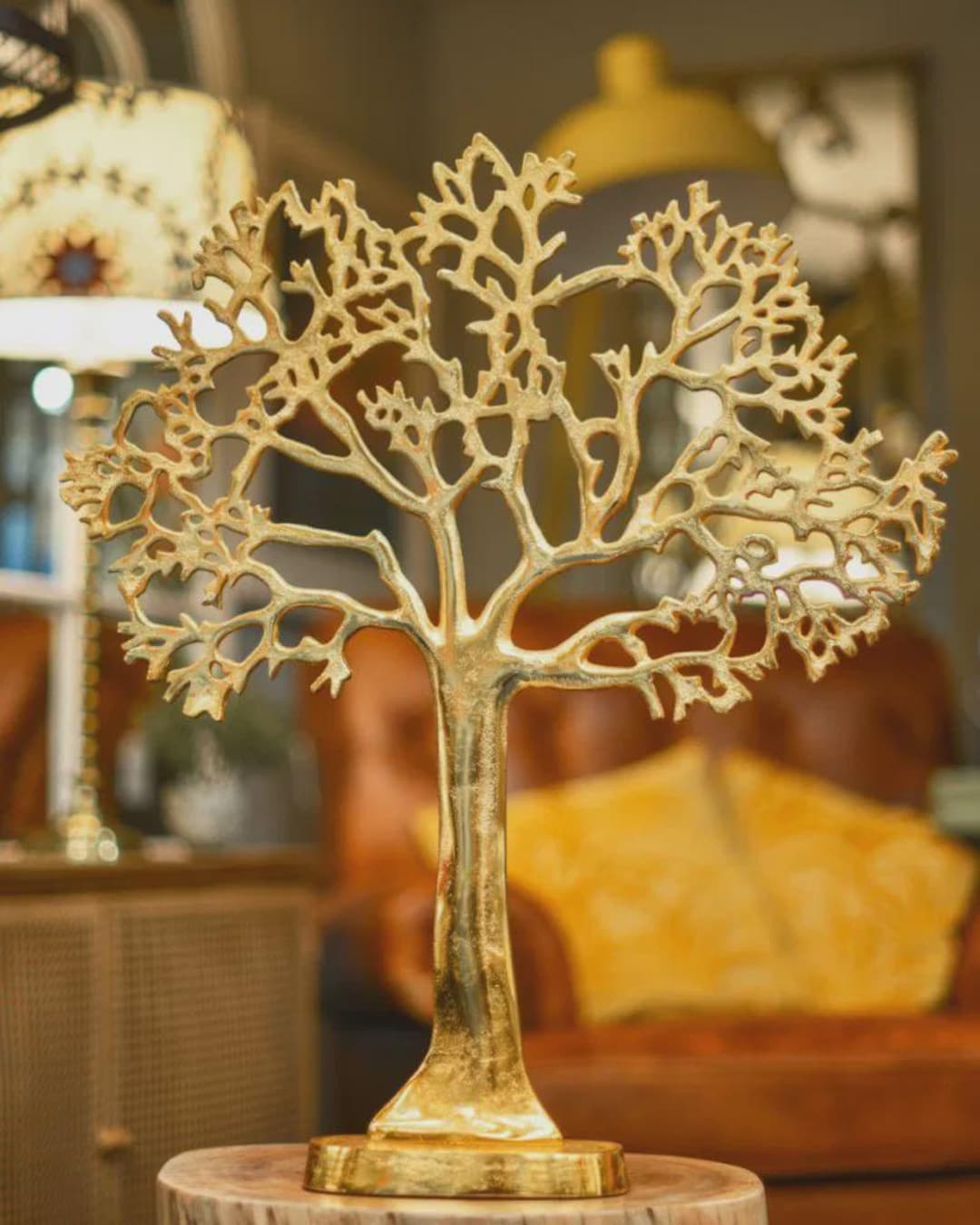 Antique Gold Tree of Life Interior Ornament, Home Decor, Home Ornaments ...