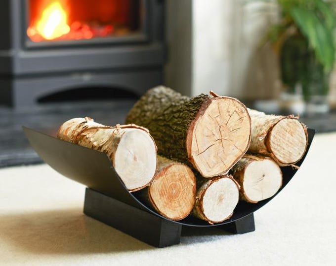Log Store, Wood Store, Metal Log Store, Fire, Home, Interior Design ...