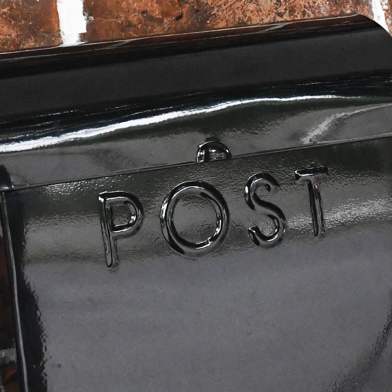 Black Contemporary Post Box/ Stylish Post Box/ Sleek Modern - Etsy UK