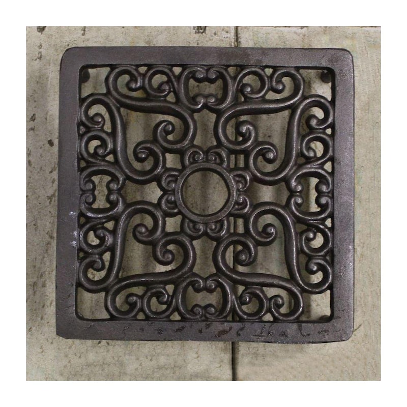 Cast Iron Trivets Square - Etsy UK