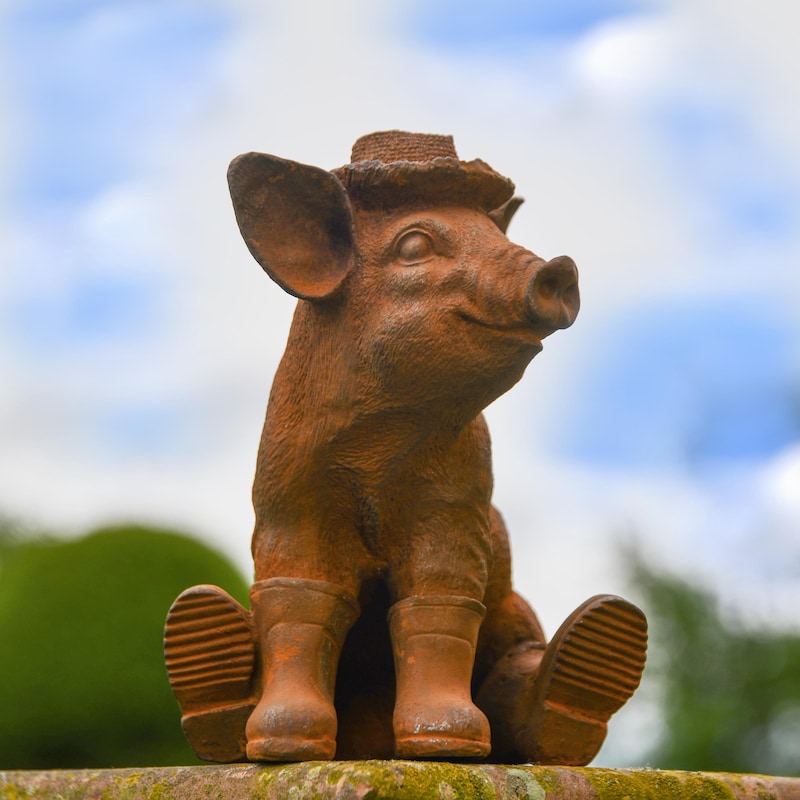 Large Yard Pig - Etsy UK