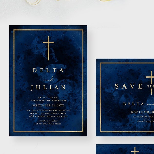 Religious Invitation - Etsy