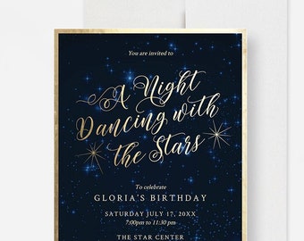 Disco Prom Invitation - Etsy