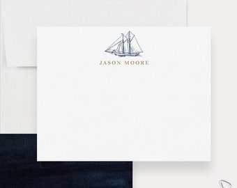 Boat Note Card - Etsy