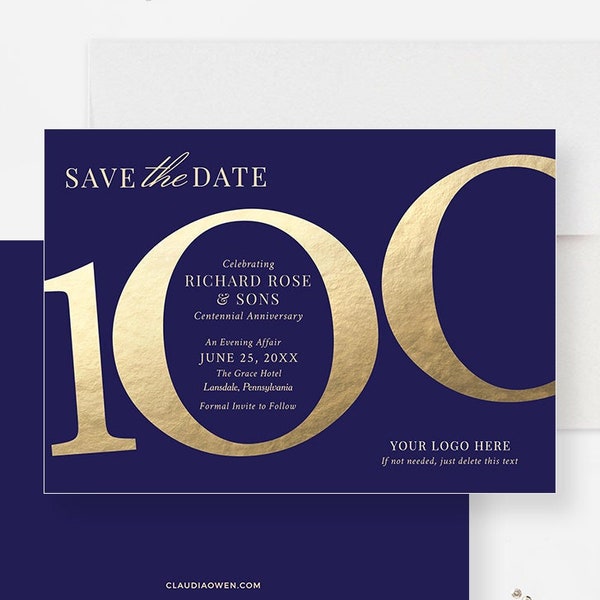 Shop 100th Birthday Invitations - Etsy