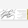 Elegant Menu Card Template for Formal Corporate Event, Custom Formal ...