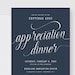 Appreciation Dinner Invitation Instant Download, Recognition Dinner ...
