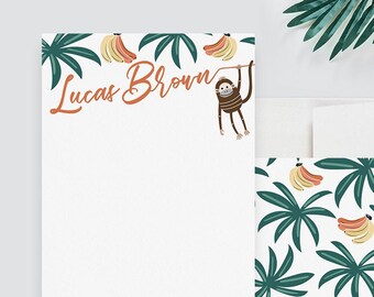 Monkey Note Cards - Etsy