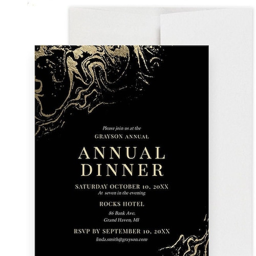 Editable Annual Company Party Invitation Corporate Invitation - Etsy