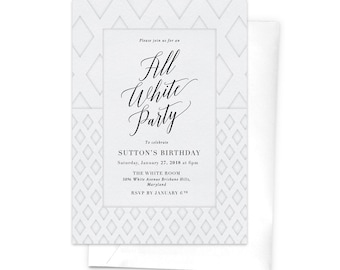 All white party | Etsy