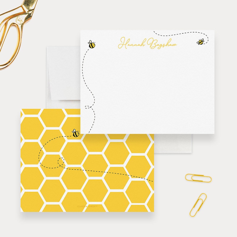 Bumblebee Stationery - Etsy