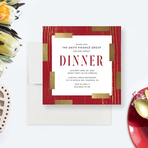 50th Anniversary Gala Invitation - Etsy