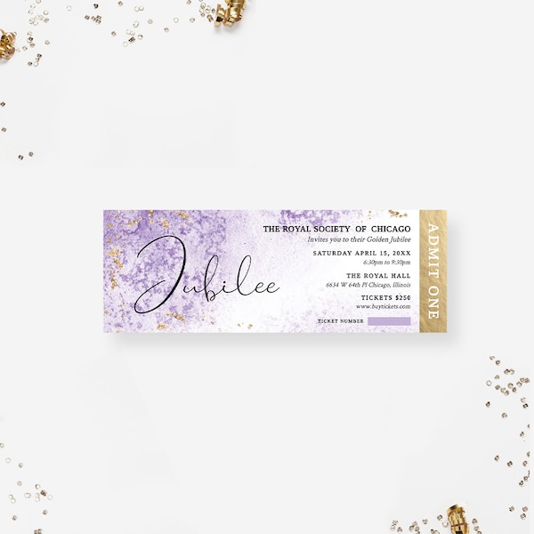 Queen Concert Ticket Printable - Etsy