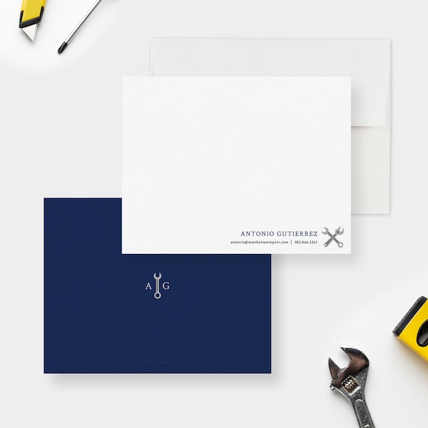 Mechanic Thank You Cards - Etsy