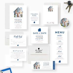 Housewarming Printed Party Invitations, New Home Announcement Cards, We ...