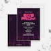 80s Prom Invitation Editable Template, Retro 1980s Party Invite Digital ...