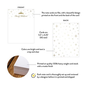Princess Tiara Stationery Note Card, Girl Stationery Thank You Notes ...