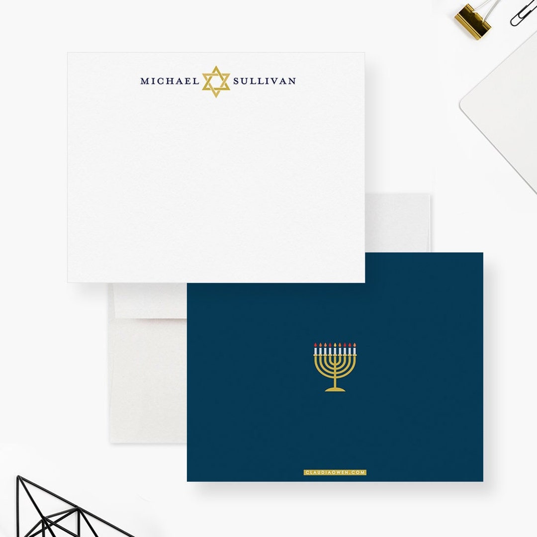 Personalized Bar Mitzvah Note Card Custom Mitzvah Thank You - Etsy