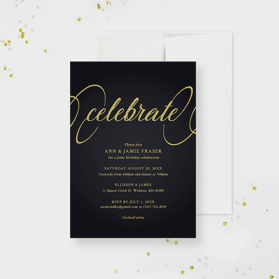 Elegant Party Invitation