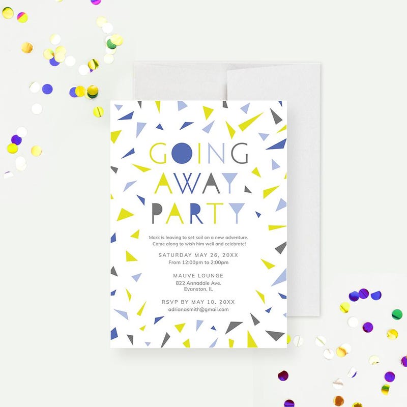 Farewell Lunch Invitation - Etsy