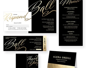 Editable Ball Ticket Template - Etsy