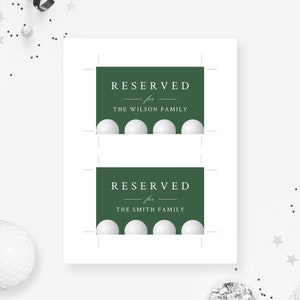 Golf Masters Party Invitation, Golf Itinerary Editable Template, Golf ...