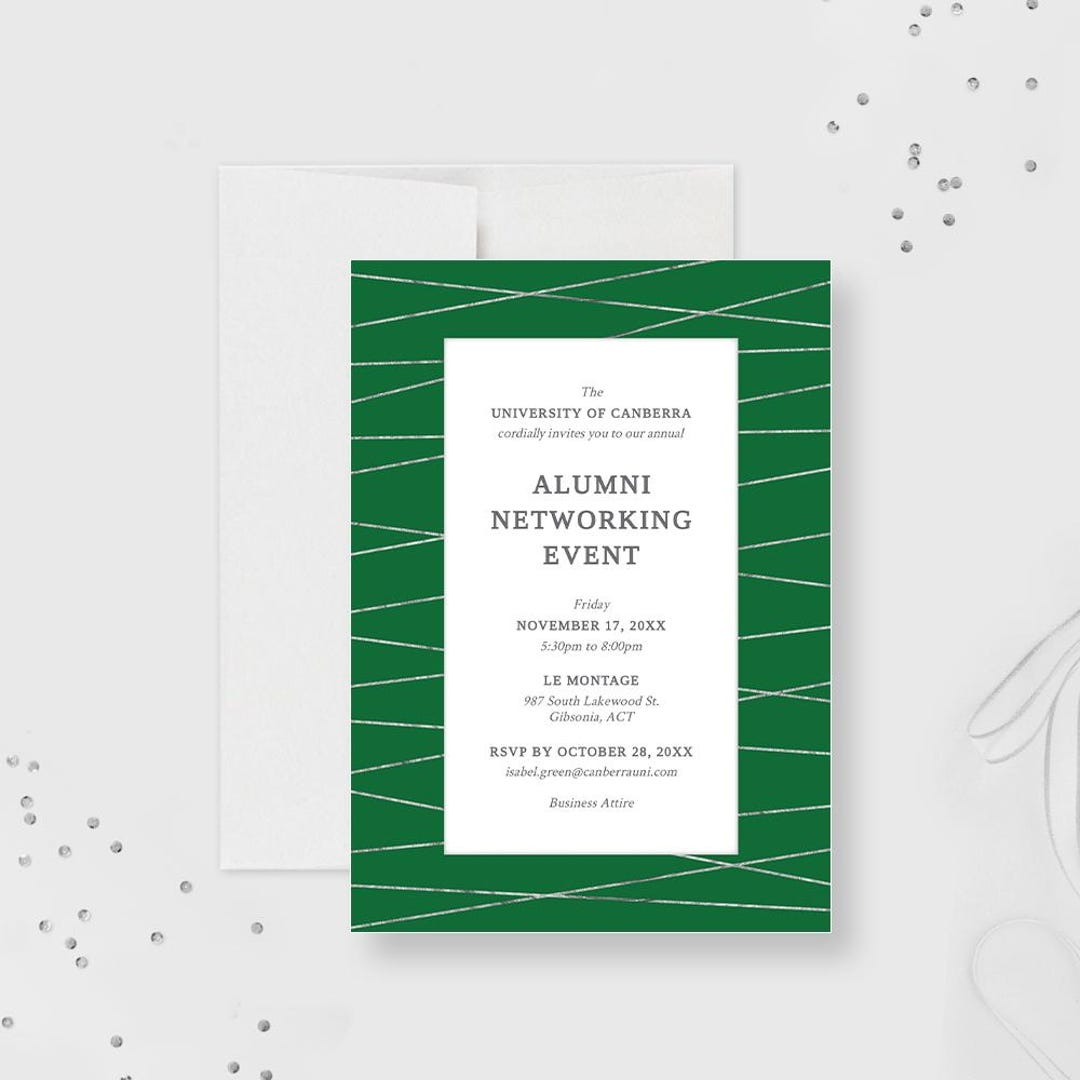Corporate Party Invitation Template, Business Printable Digital ...