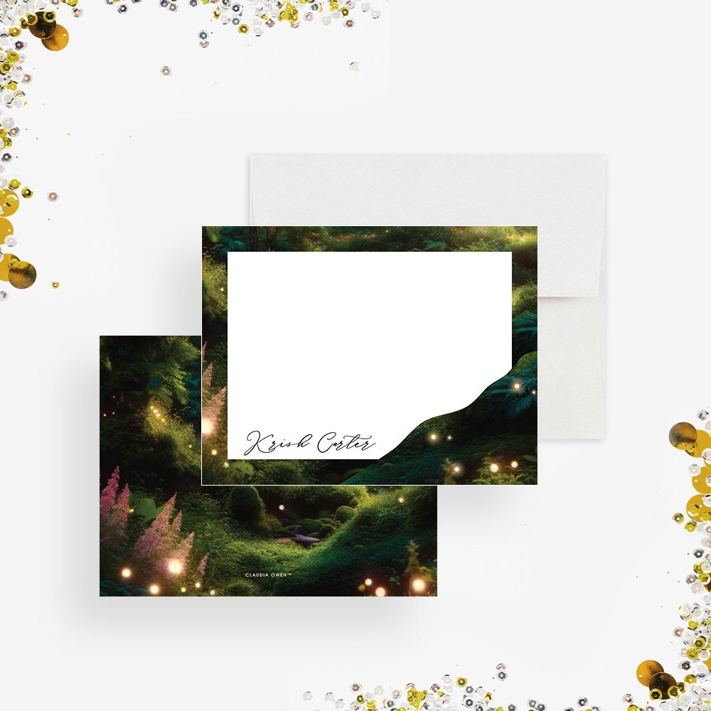 Enchanted Forest Prom Night Party Invitation Card, Classy Enchanted ...