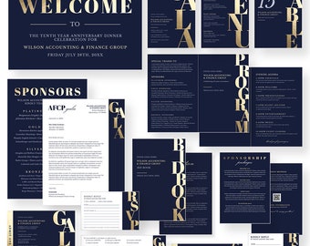 Business Fundraiser Event Printable Invite Digital Download ...