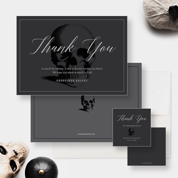 Thank You Notes Editable Template Gift Tag Printable Digital | Etsy